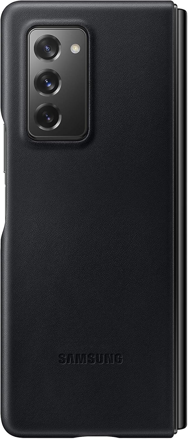 Amazon.com: Samsung Galaxy Z Fold 2 5G Leather Case , Black (US Version)
