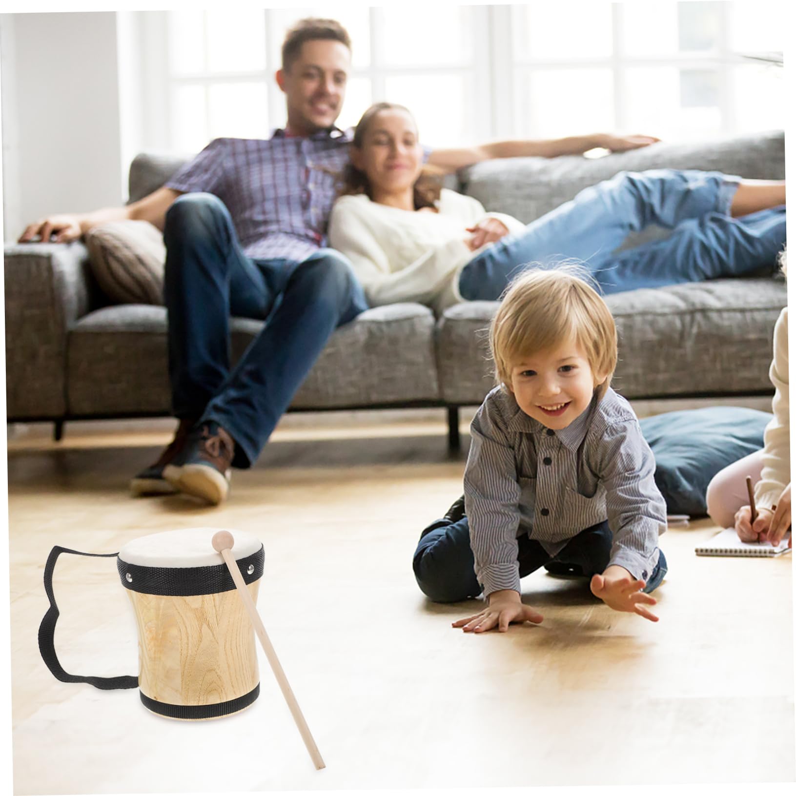 Snapklik.com : 1 Set Bongo Drummer Clapping Drums Bongo Drums Adults ...