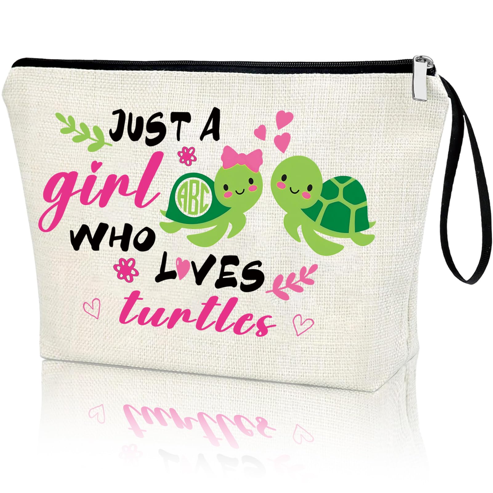 Amazon.com: Creakraft Turtle Gifts Turtle Makeup Bag Turtle Theme ...