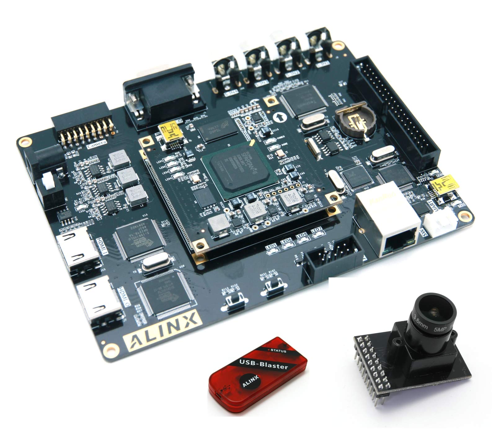 Buy ALINX Brand Intel ALTERA FPGA Development Board Cyclone IV Video Image Processing HDMI Input ...