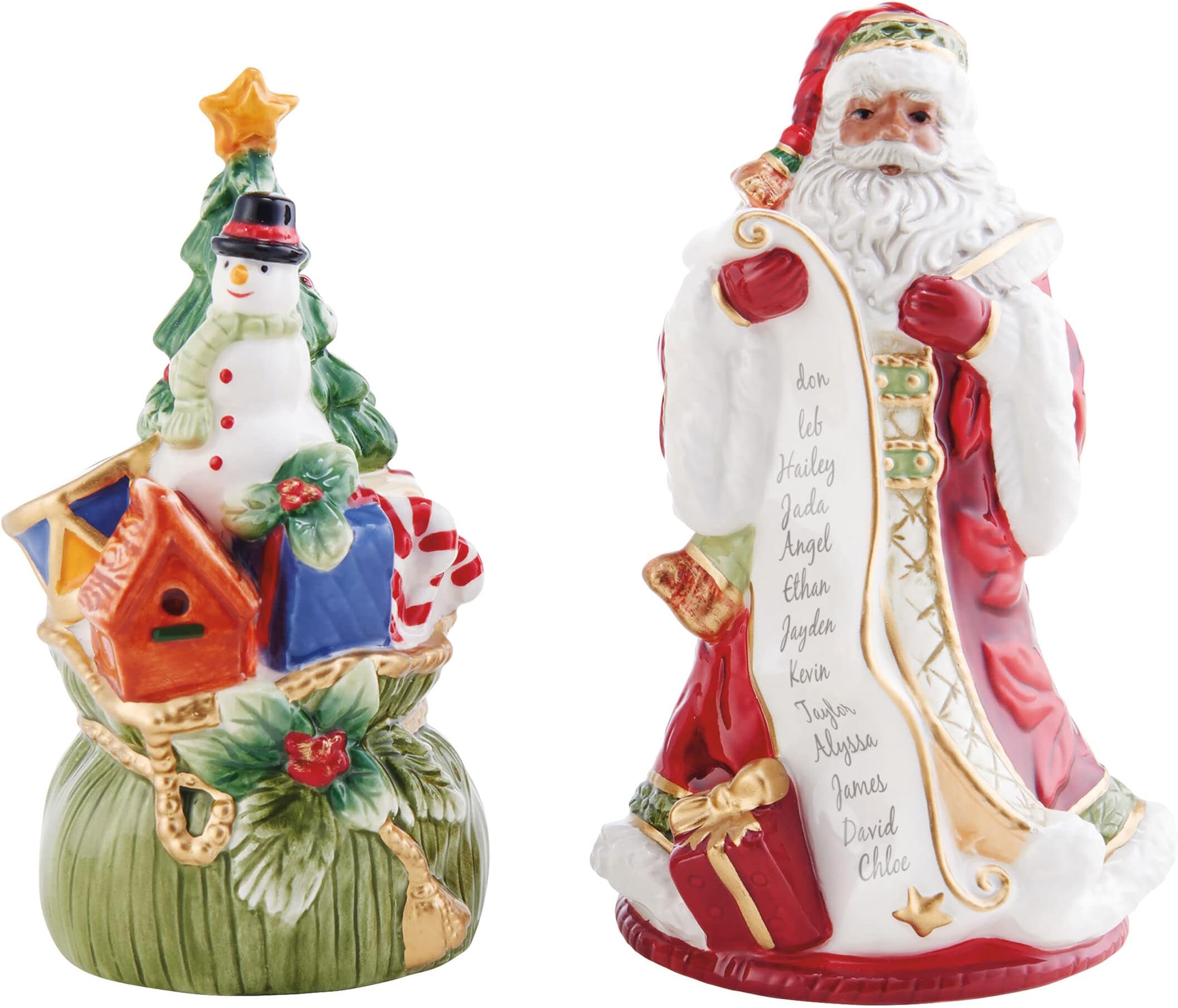 Amazon.com: Cosmos 54546 Gifts Ceramic Nutcracker Salt and Pepper Set ...