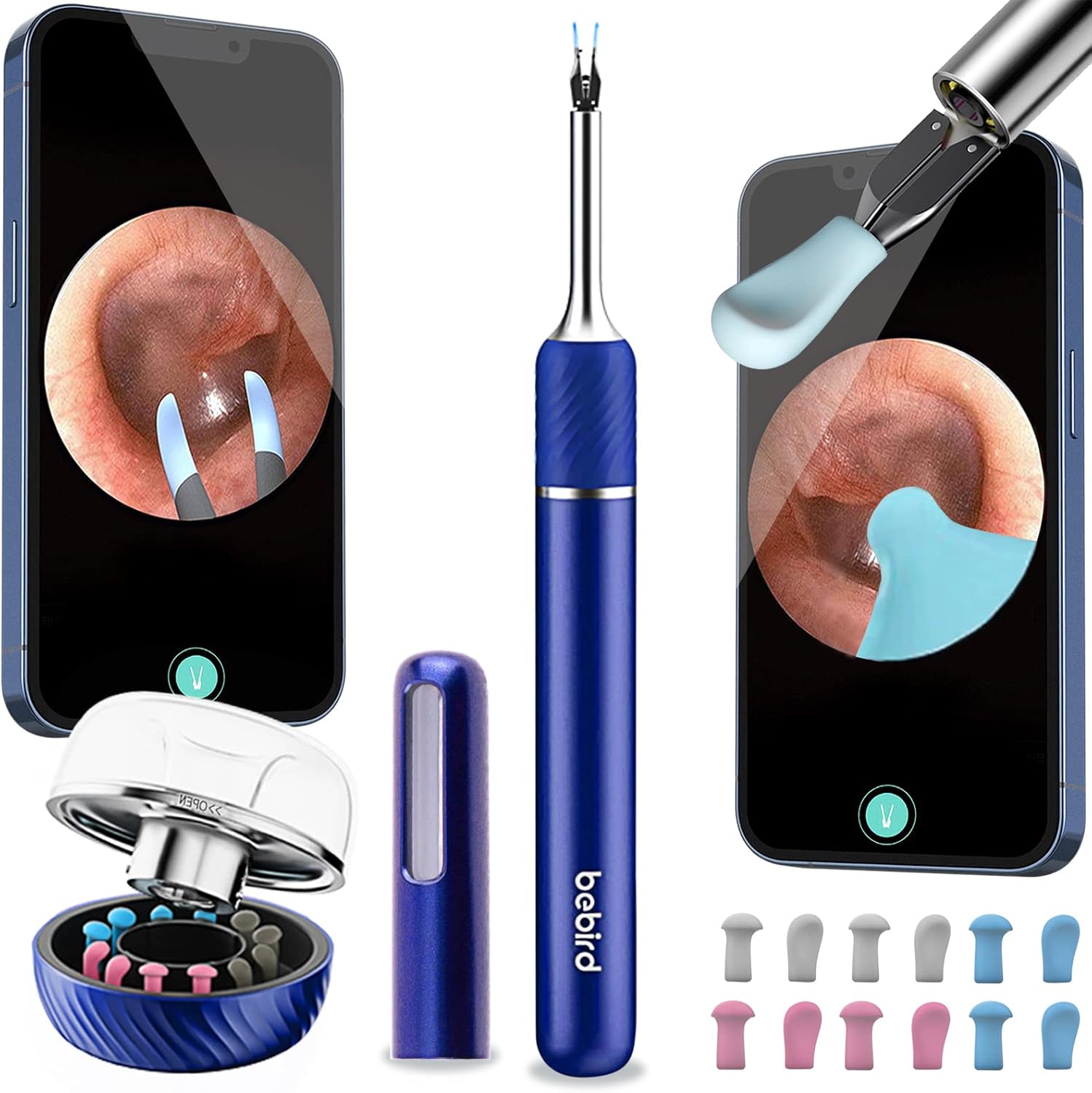 Amazon.com: Bebird Note5 Pro Ear Wax Removal Tool Camera, Bebird Ear ...