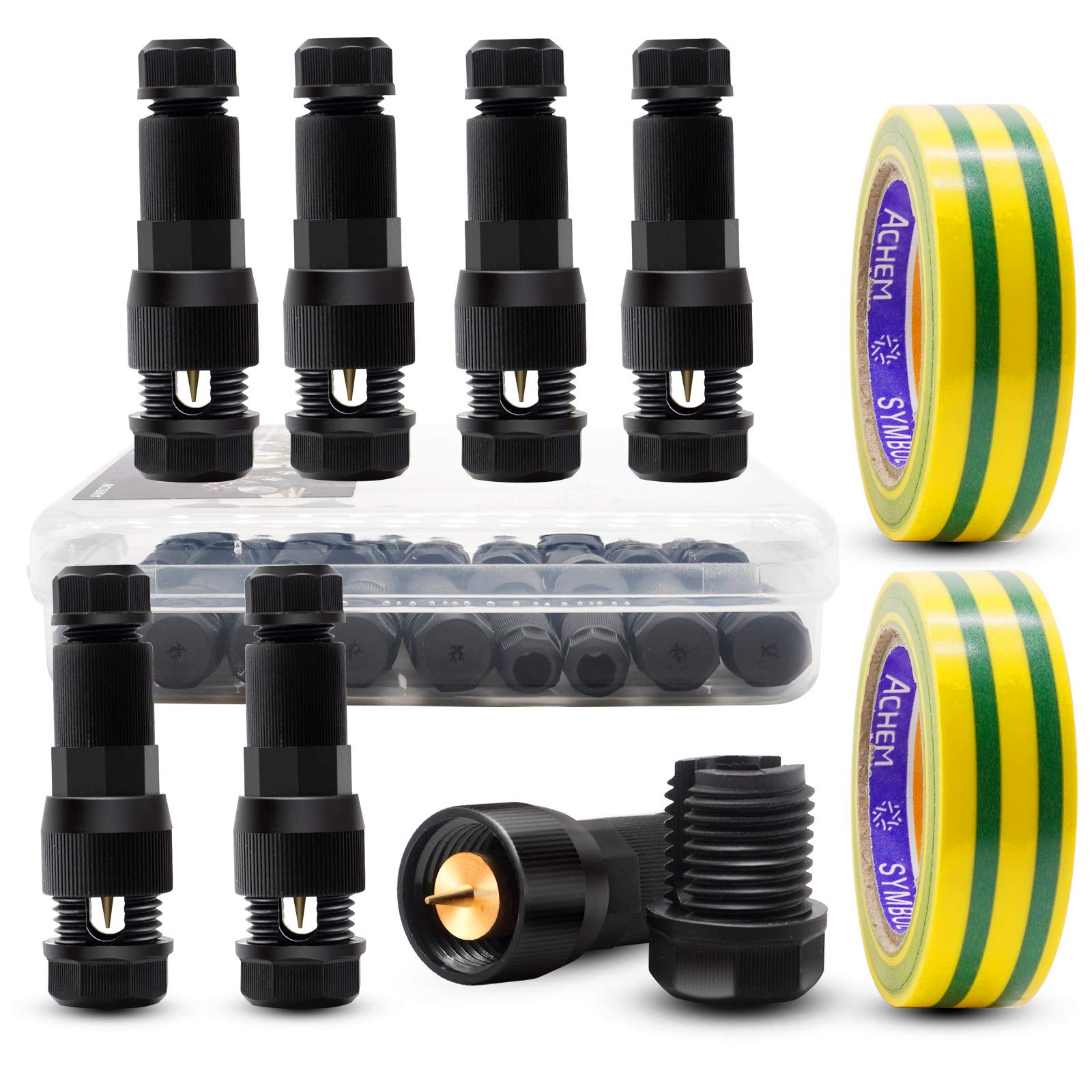 Snapklik.com : Low Voltage Landscape Lights Wire Quick Connectors Set ...