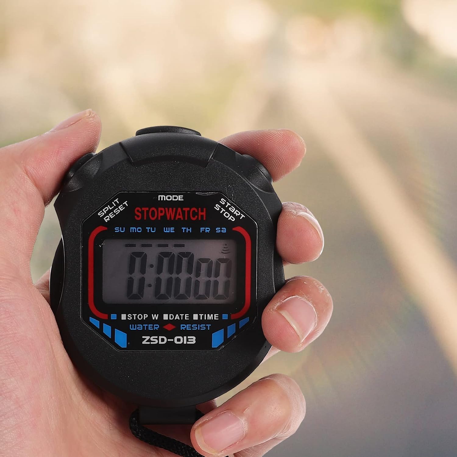 VANZACK Reloj digital reloj digital reloj fitness cronómetro deportivo ...