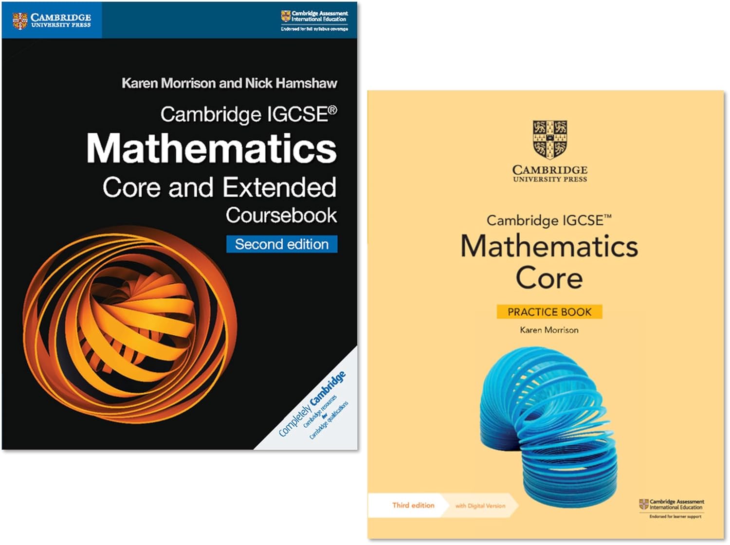 Buy Combo of Cambridge IGCSE® Mathematics Core and Extended Coursebook ...