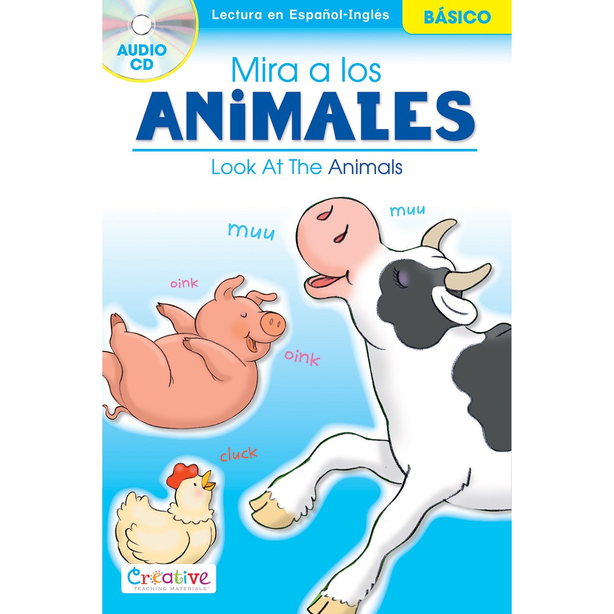 Amazon.com: Look At The Animals / Mira A Los Animales with CD (English ...
