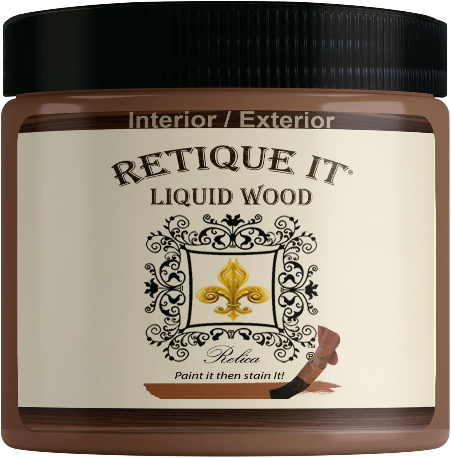 Amazon.com: Retique It Liquid Wood - Bleached Wood Quart - Paint it ...
