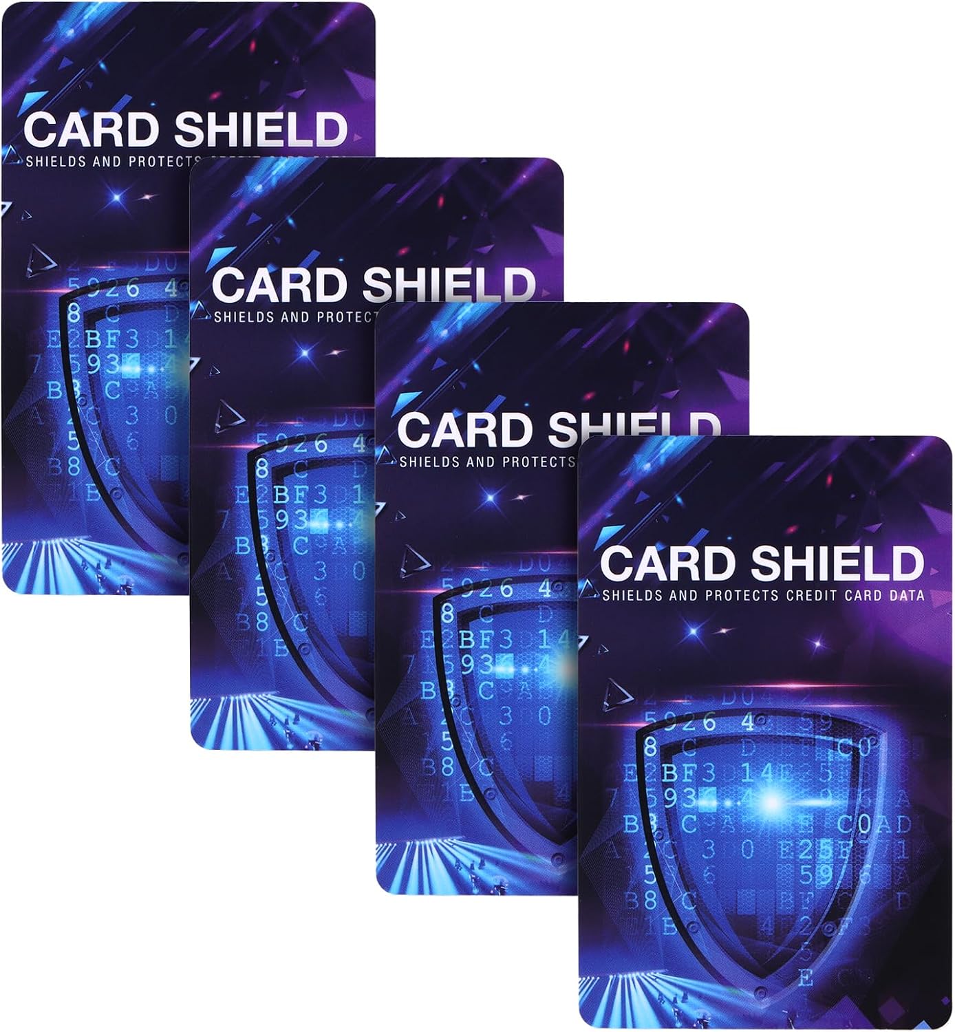 Amazon.com: 4pcs RFID Signal Blocking Card NFC Bank Debit Credit ...