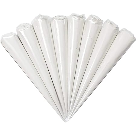Craftolive White Ceramic Cones (Liquid Paste) for Arts & Crafts, Lippan ...