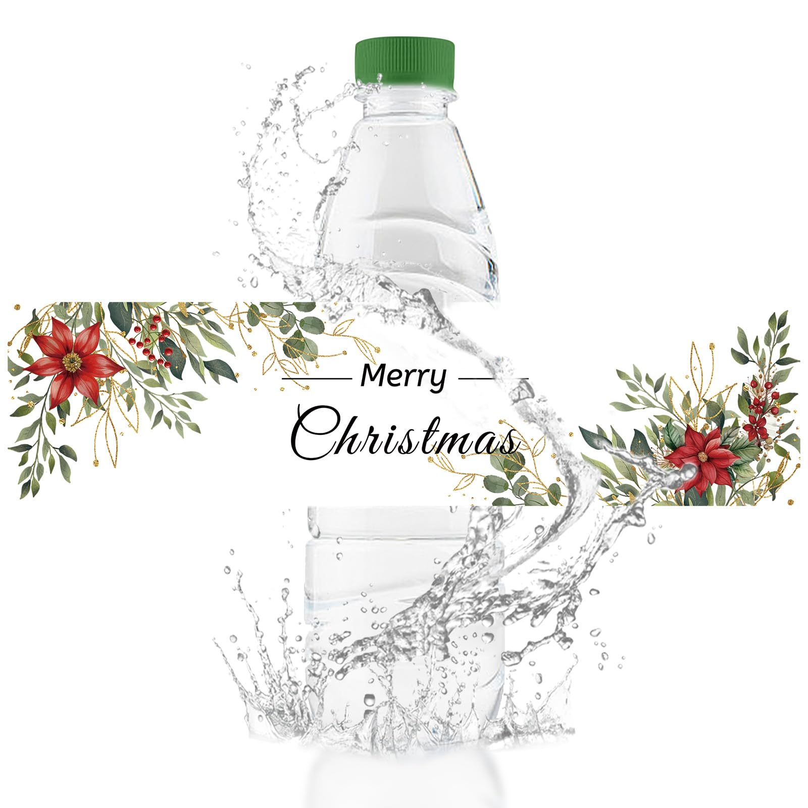 Water Bottle Stickers Christmas Free Printable - Free Printable ...