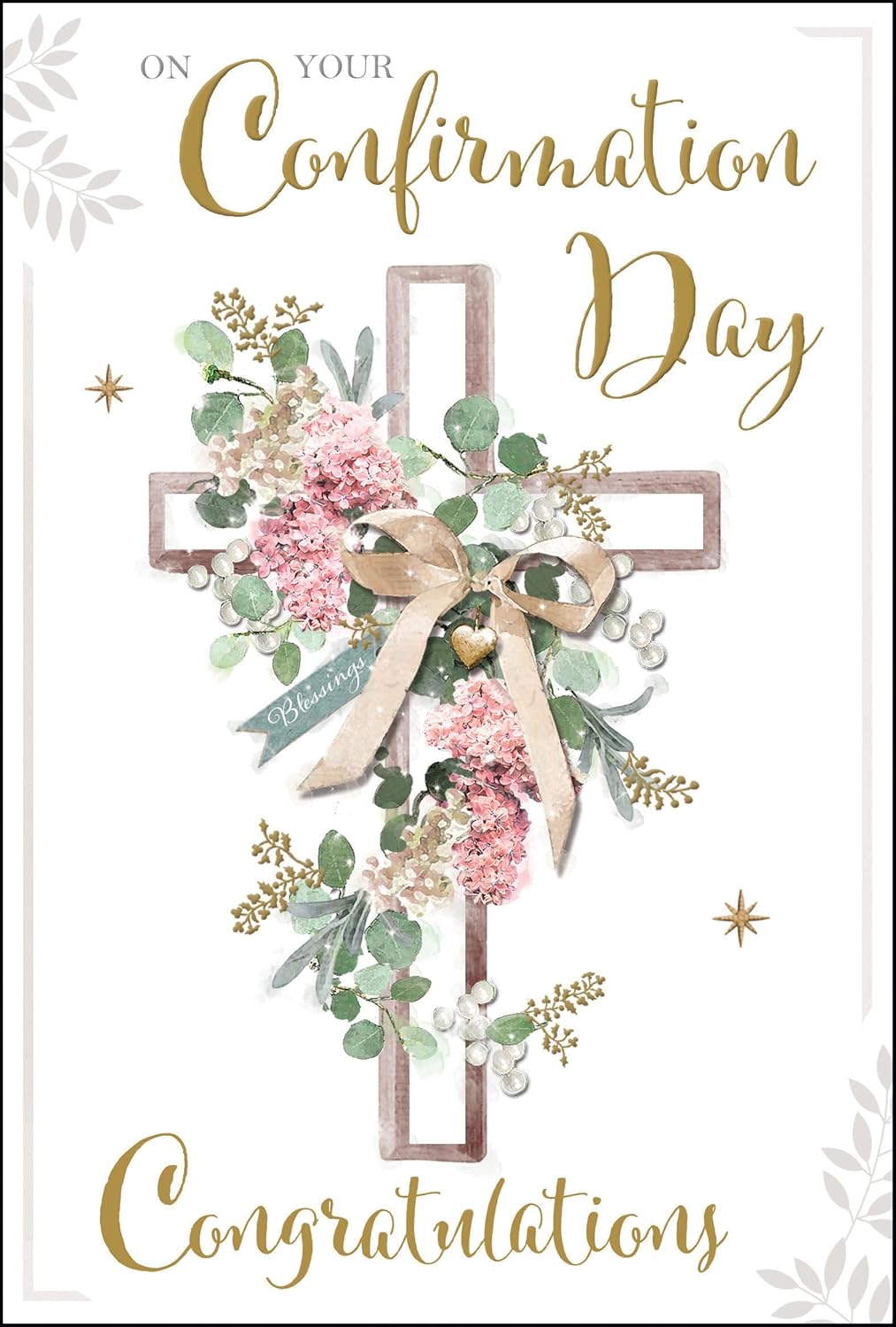 Jonny Javelin Confirmation Day Congratulations Card for Women or Girls ...