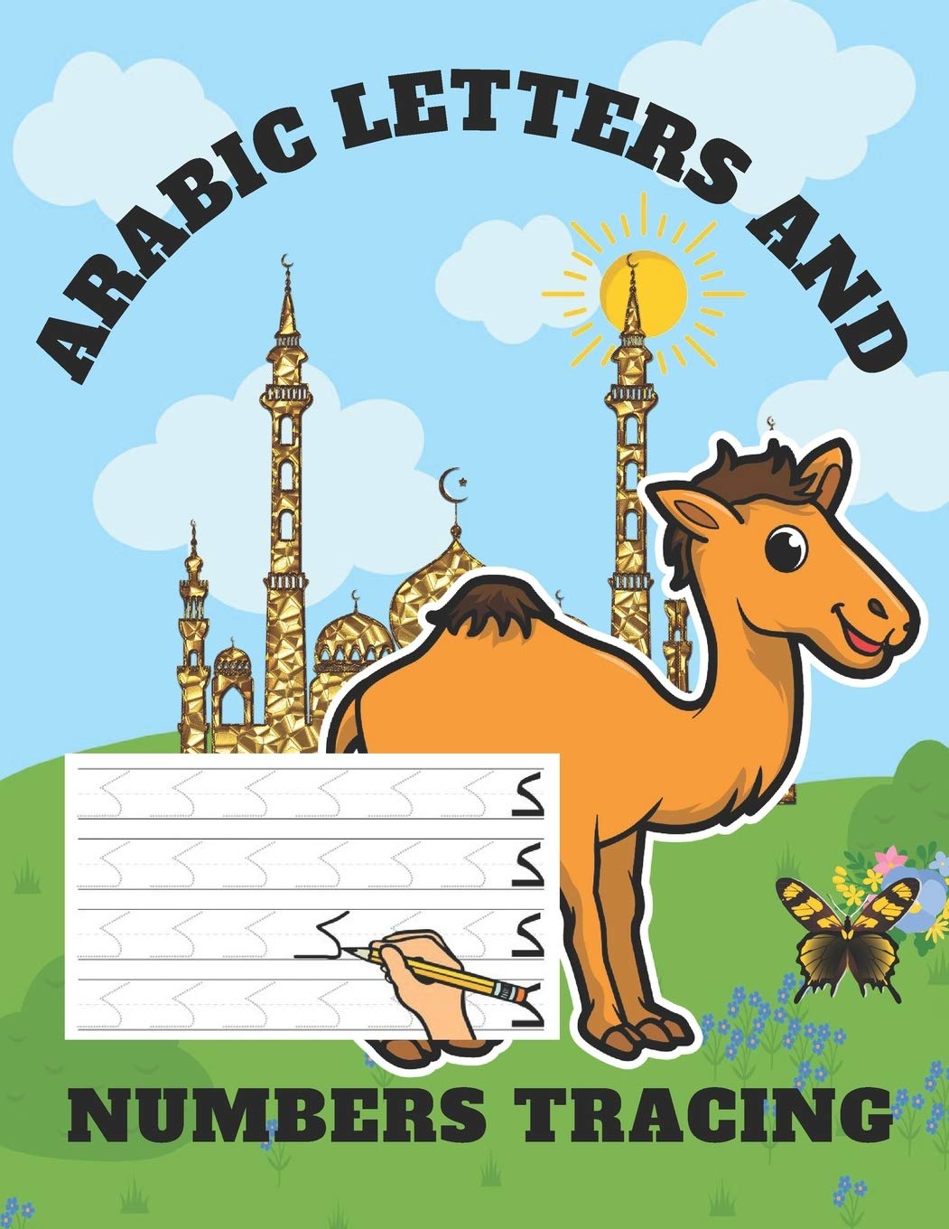 Buy Arabic Letters and Numbers Tracing: Alphabet Tracing For Beginners ...