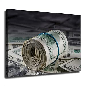 Amazon.com: SaiFfe 100 Dollar Bill Cash Currency Money Poster ...
