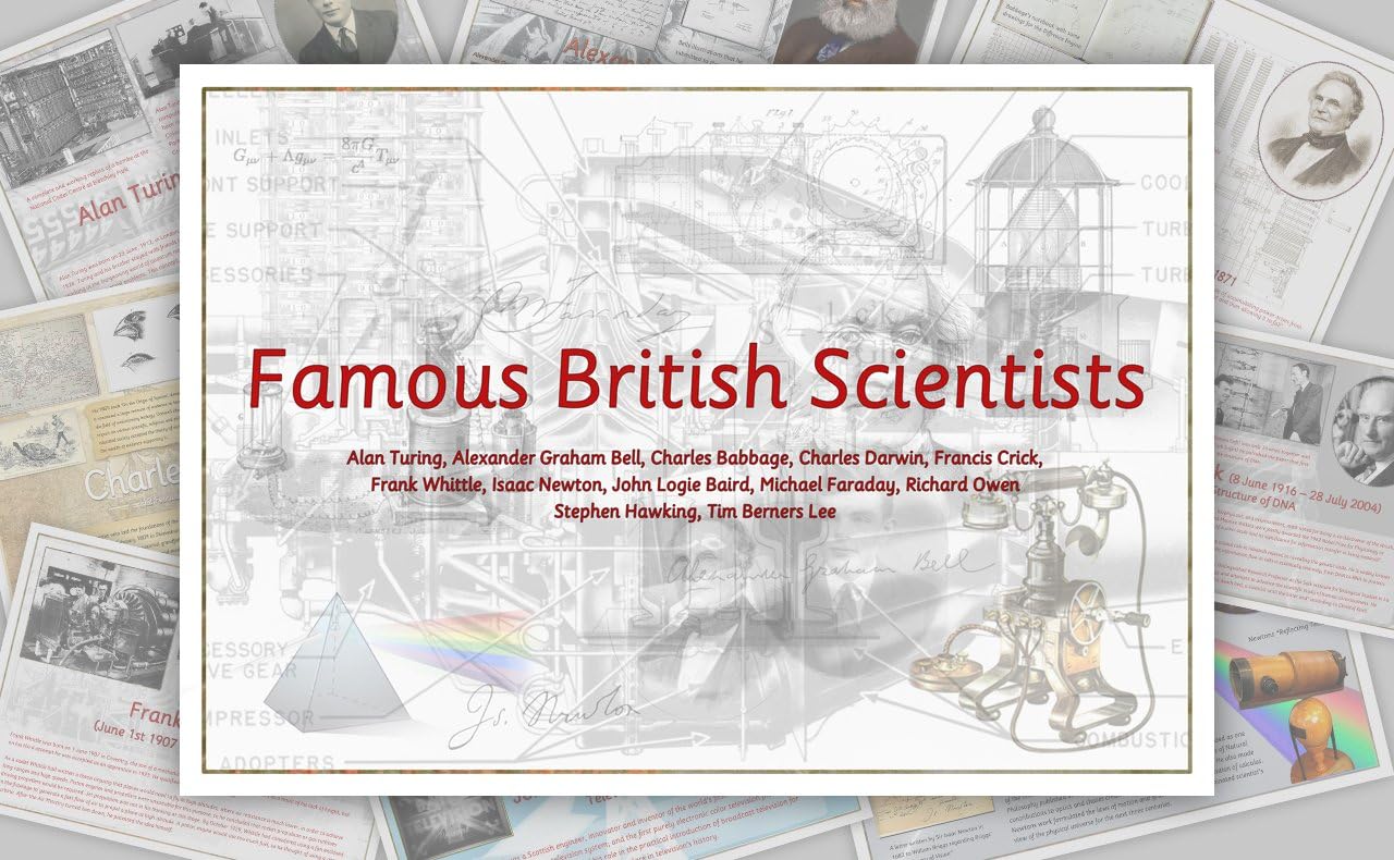 Famous British Scientists Pack - School Classroom Teaching Resource ...