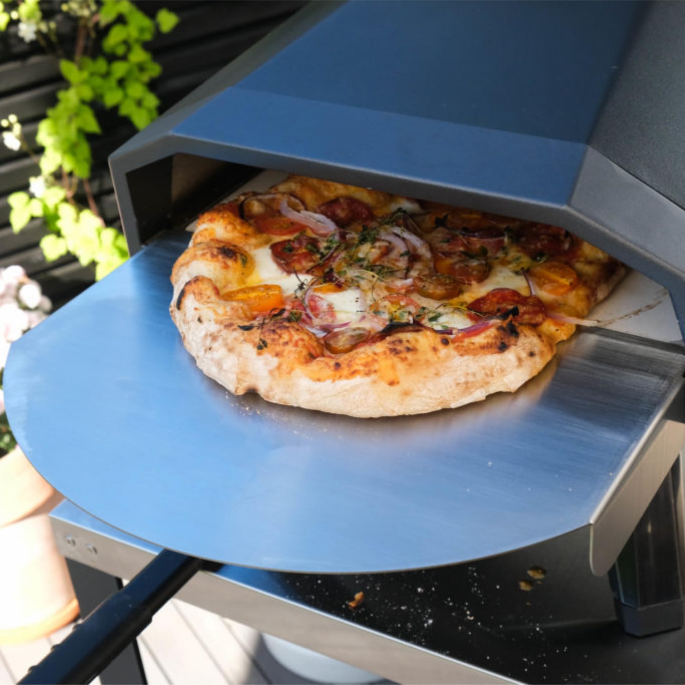 Stainless Steel Pizza Oven Extender, Pizza Oven Shelf/Ledge Accessory ...