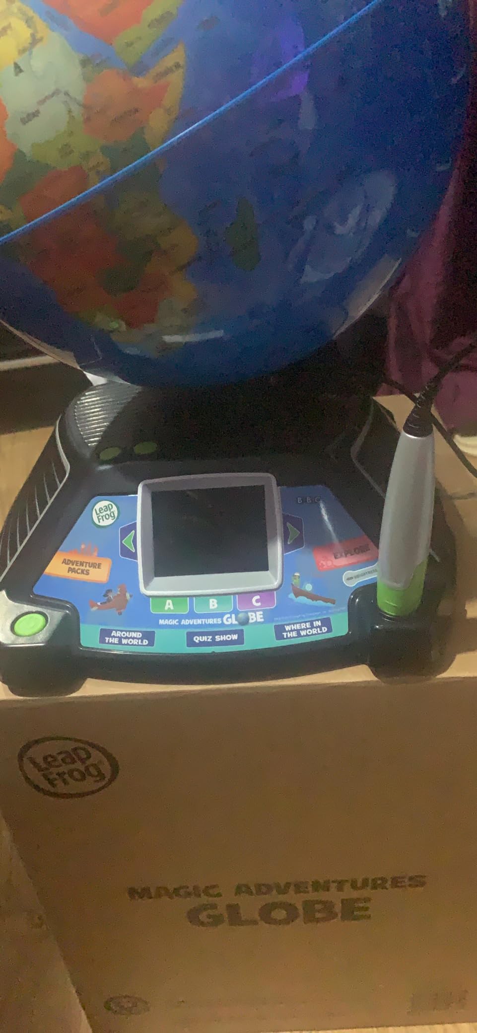 LeapFrog Magic Adventures Globe, Interactive Childrens Globe ...