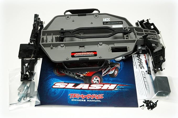 Amazon.com: Gray Chassis Bundle for Traxxas Slash 2WD, Convert a ...