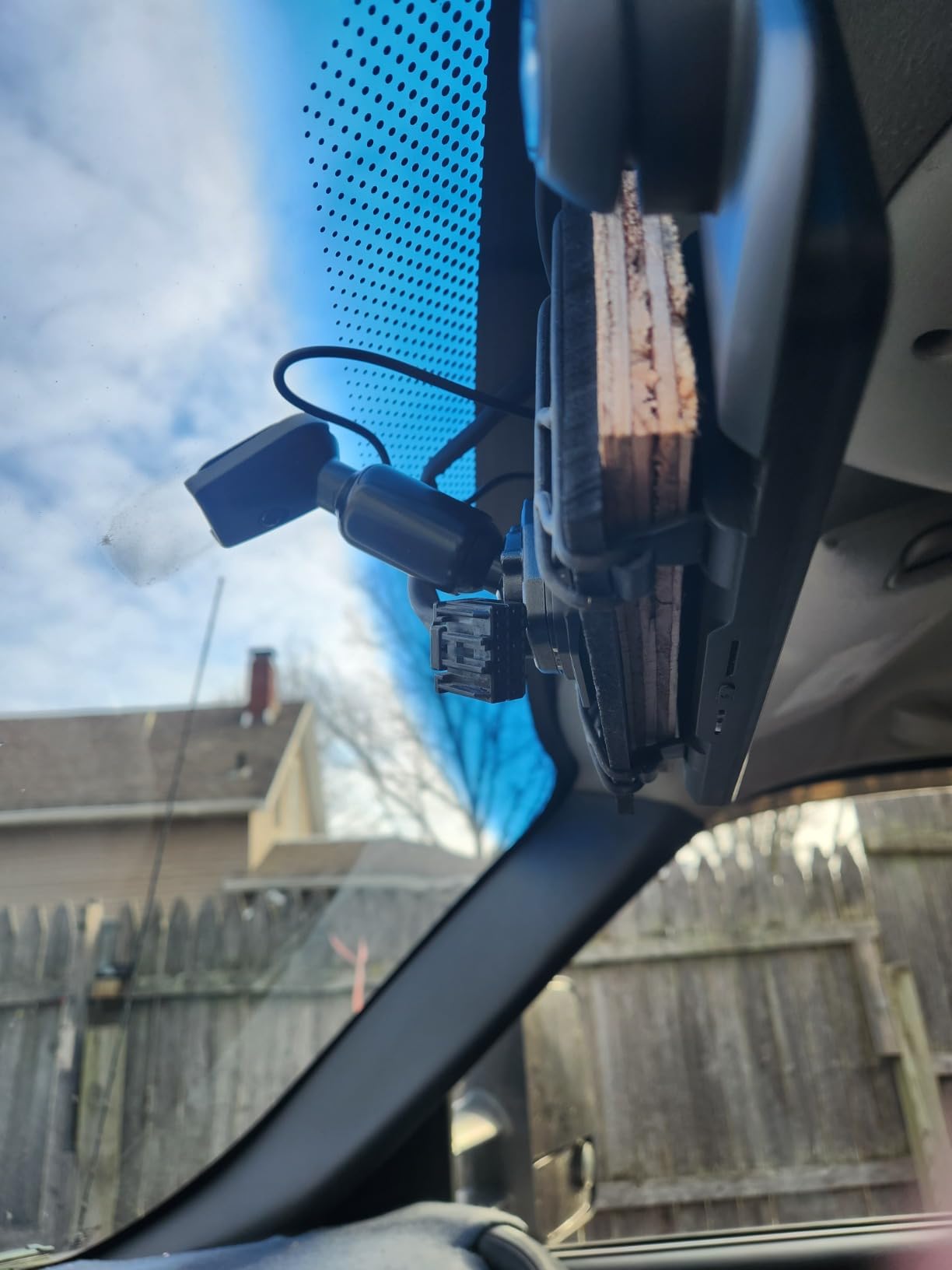 Amazon.com: MoreChioce Rear View Mirror Back Plate Panel, ABS Car ...