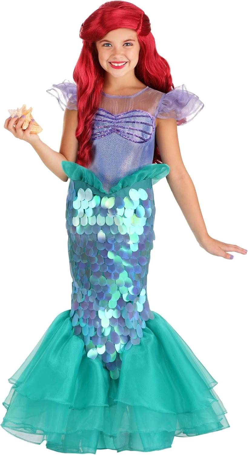 Disfraz de Sirenita Ariel para niña – Yaxa Colombia