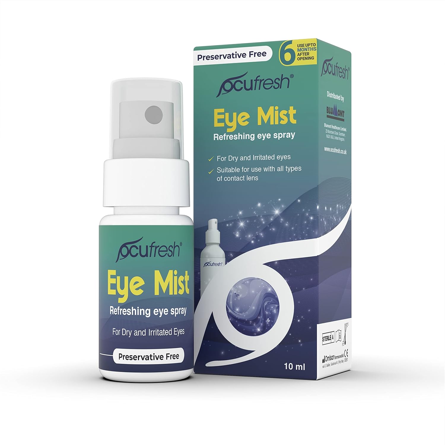 Ocufresh EYE MIST Revolutionary Preservative-Free Spray for Instant ...