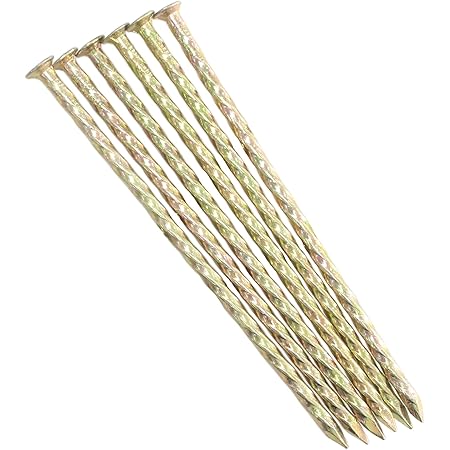 Amazon.com : Nigh 50 Pcs 6-Inch Landscape Stakes, Spiral Metal ...