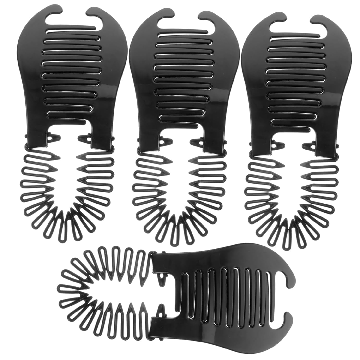 Amazon.com : 4pcs Braiding Tool Banana Hair Clip Small Banana Clip Banana Clip Comb Banana Clips ...