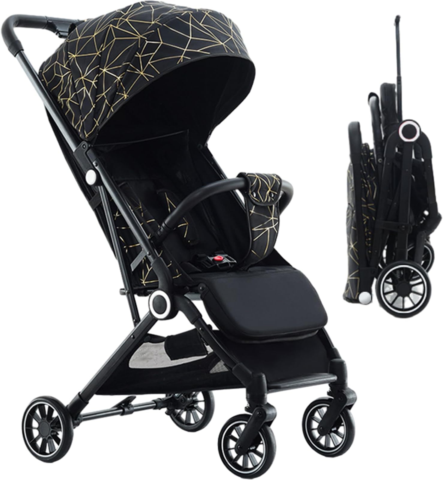 TDOO Baby Stroller, Lightweight Toddler Travel Stroller for Airplane ...