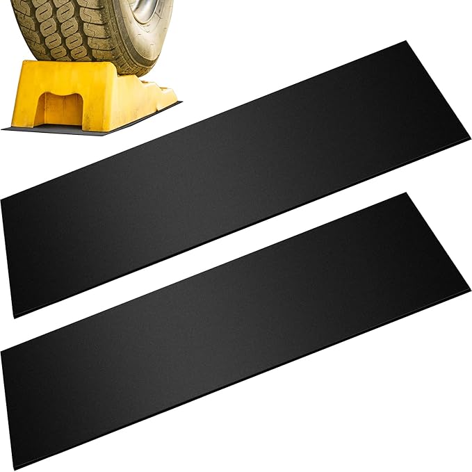 Amazon.com: 2 Pieces Camper Leveler Grip Rubber Mat RV Leveling Blocks ...