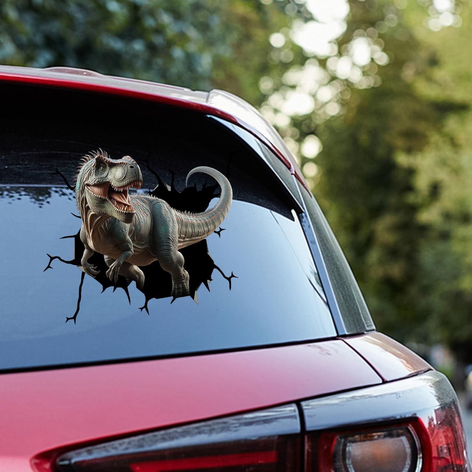 Amazon.com: 3D Tyrannosaurus Car Decals, Wall Decal Stickers Pack of 2 ...