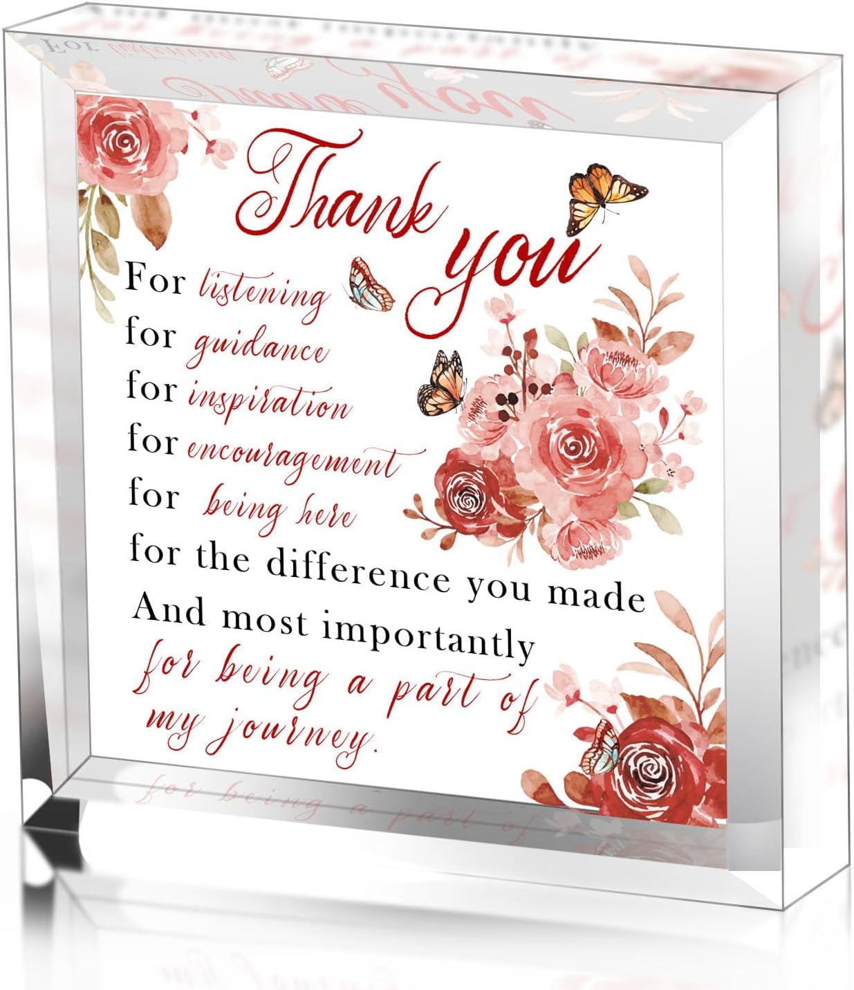 Amazon.com: Appreciation Gifts for Women Men - Thank for Listening ...