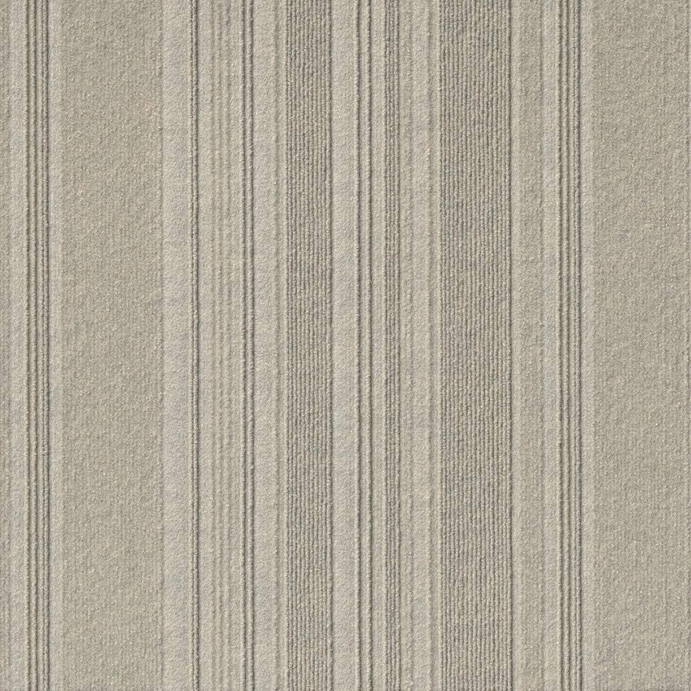 Dove Barcode Rib Commercial Carpet Tile - 24 in. x 24 in. - Peel and ...