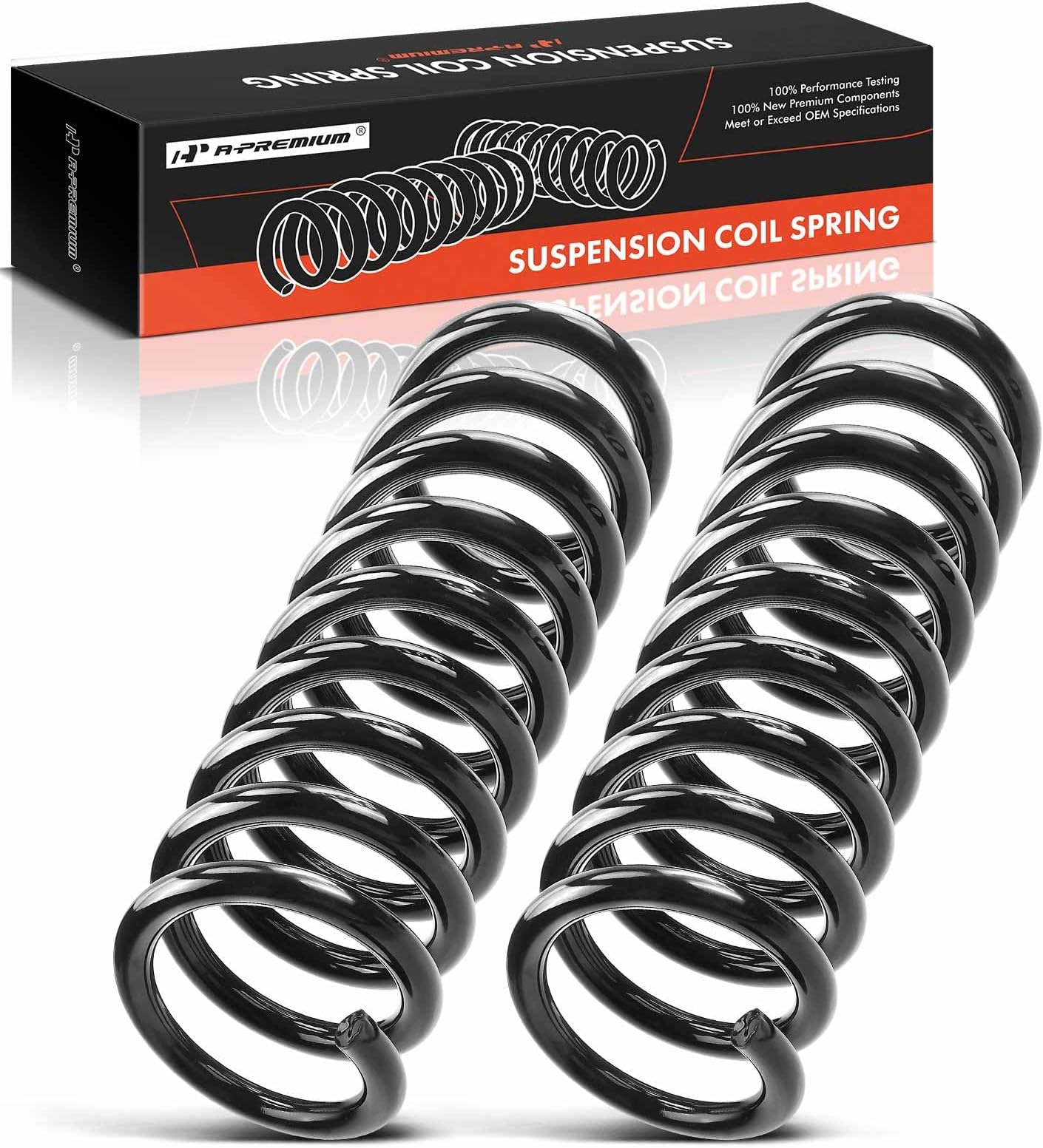 Amazon.com: A-Premium 2Pcs Front Suspension Coil Spring Set Compatible ...