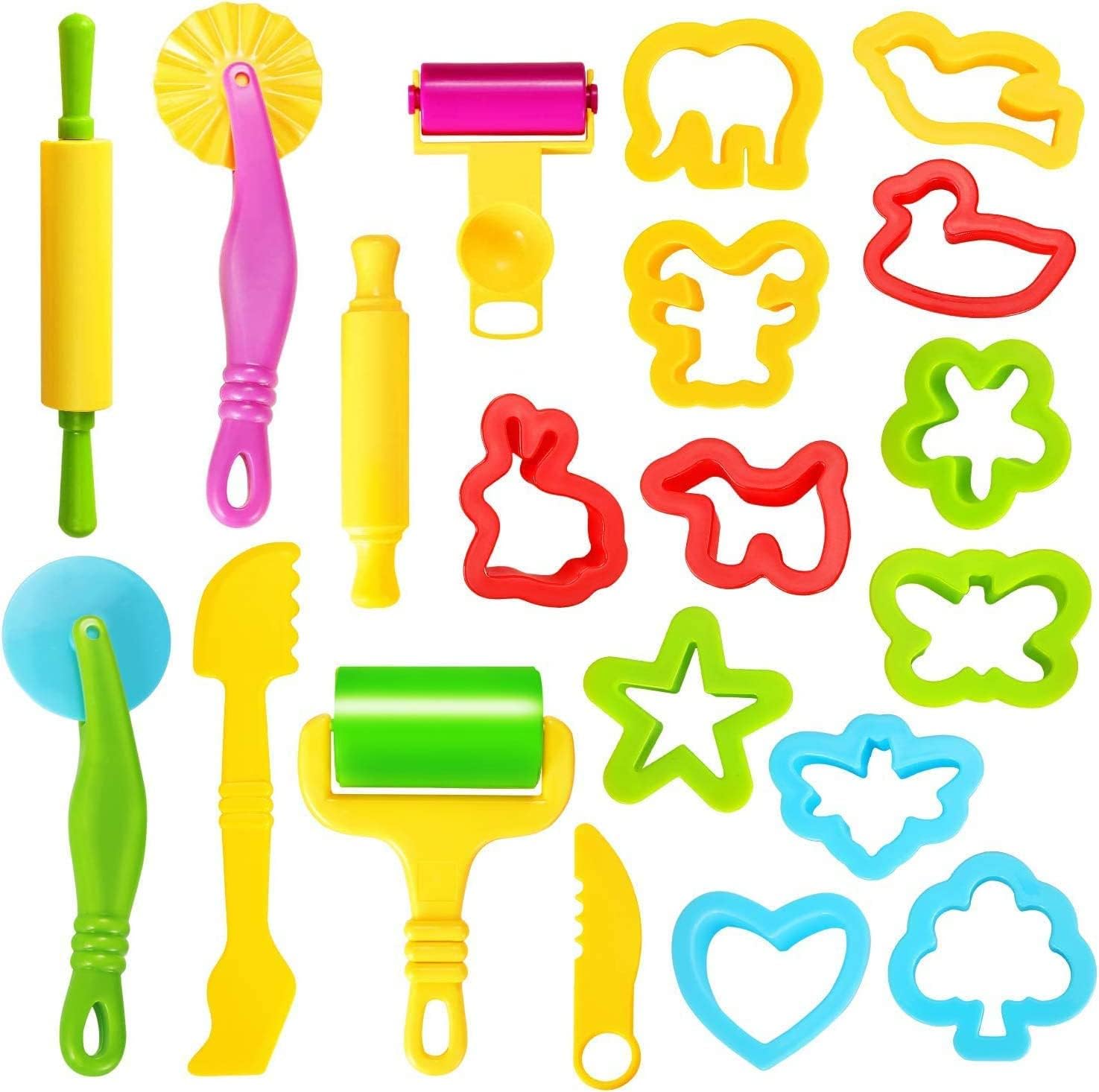 Mumoo Bear Modeling Clay Tools Set, 20 Pcs Sets For Kids, Modeling ...
