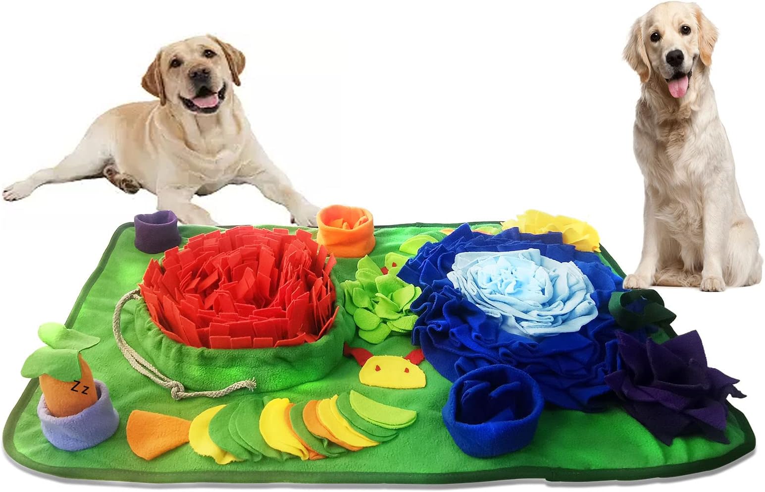 Amazon.com: Snuffle Mat for Dogs Removable Sniffing Feeding Mat for ...