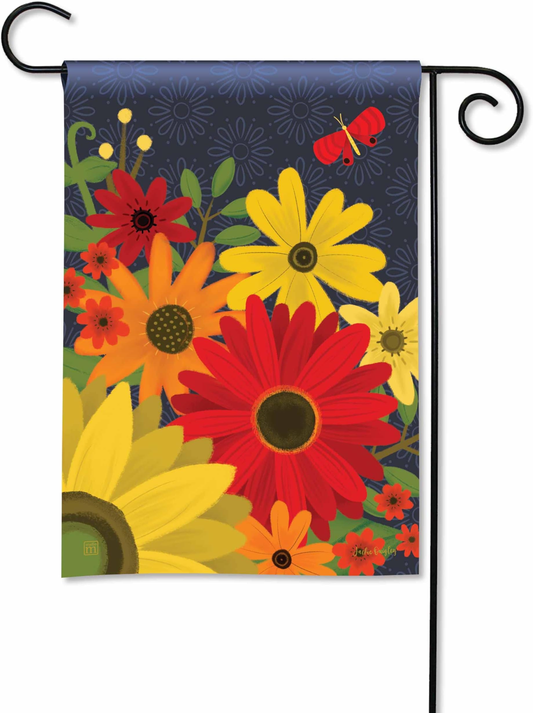 Amazon.com: BreezeArt - Wildflower Mix Decorative Garden Flag 12x18 ...