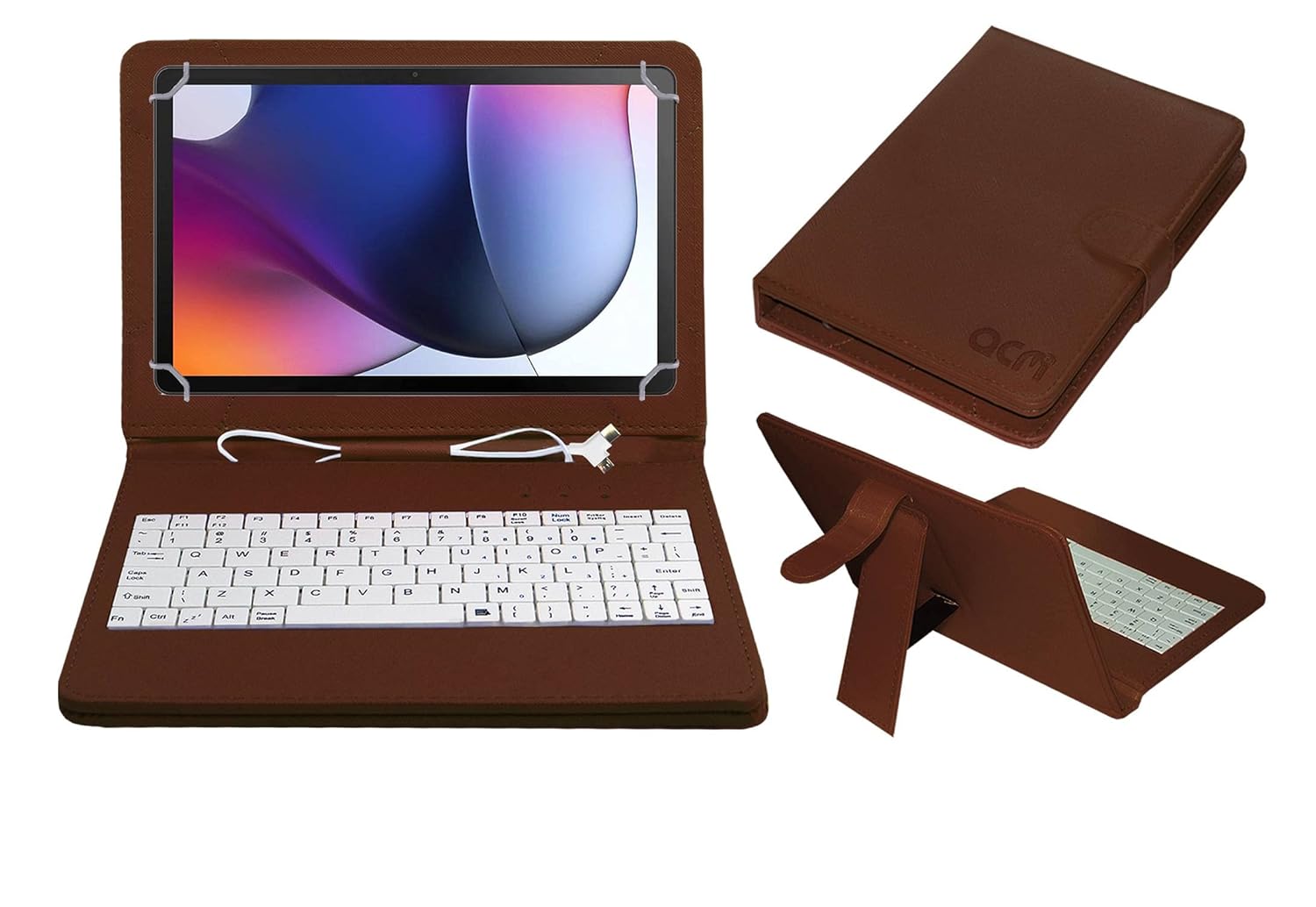 Acm USB Keyboard Case Compatible with Motorola Tab G62 Tablet Cover ...