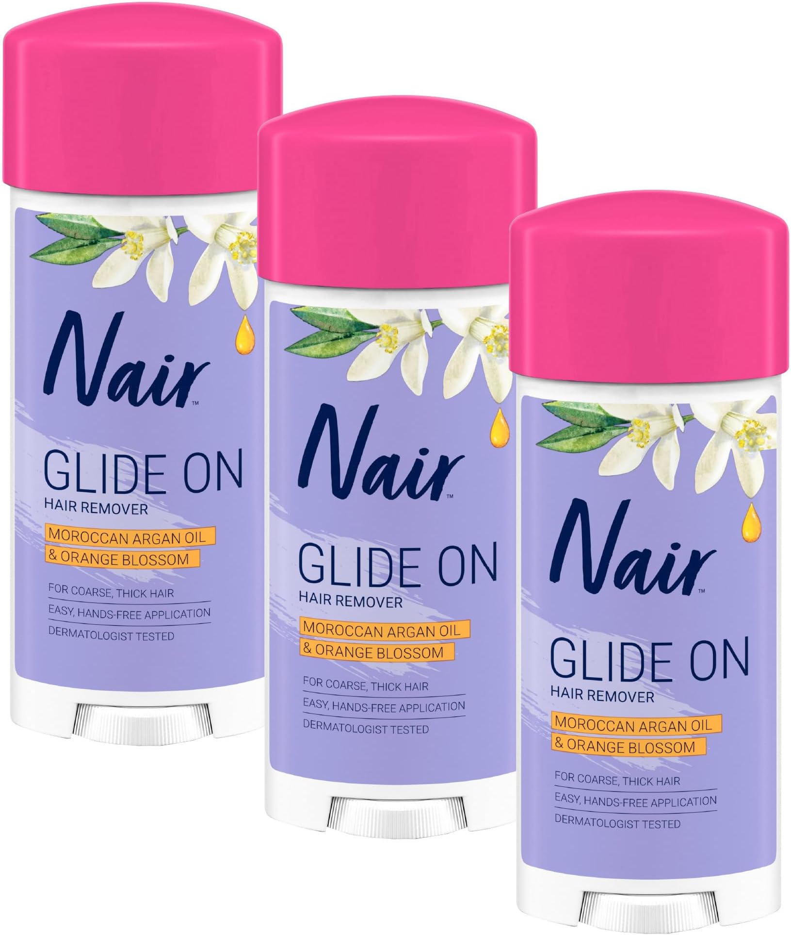 Amazon.com: Nair Hair Remover Sensitive Formula Glide On Depilatory ...