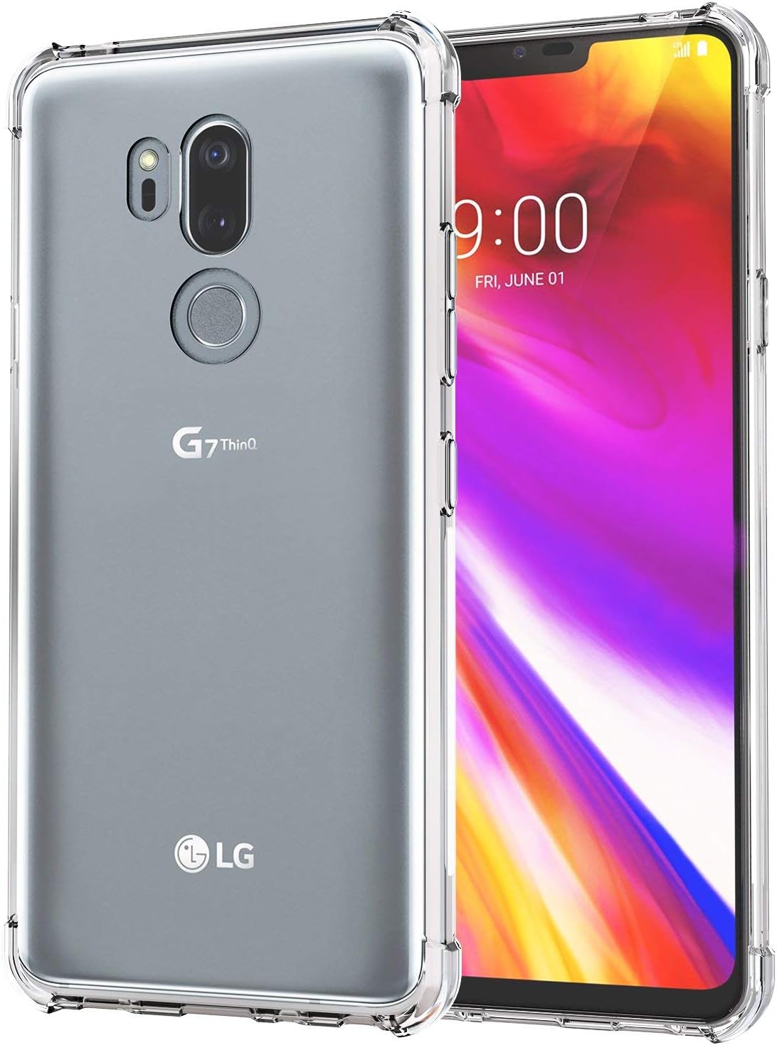 Amazon.com: Gear4 Piccadilly LG G7 ThinQ - Black : Cell Phones ...