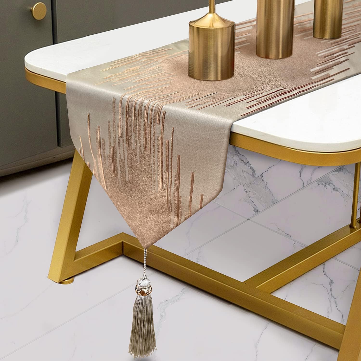 Amazon.com: Fennco Styles Mondrian Embroidered Geometric Design ...