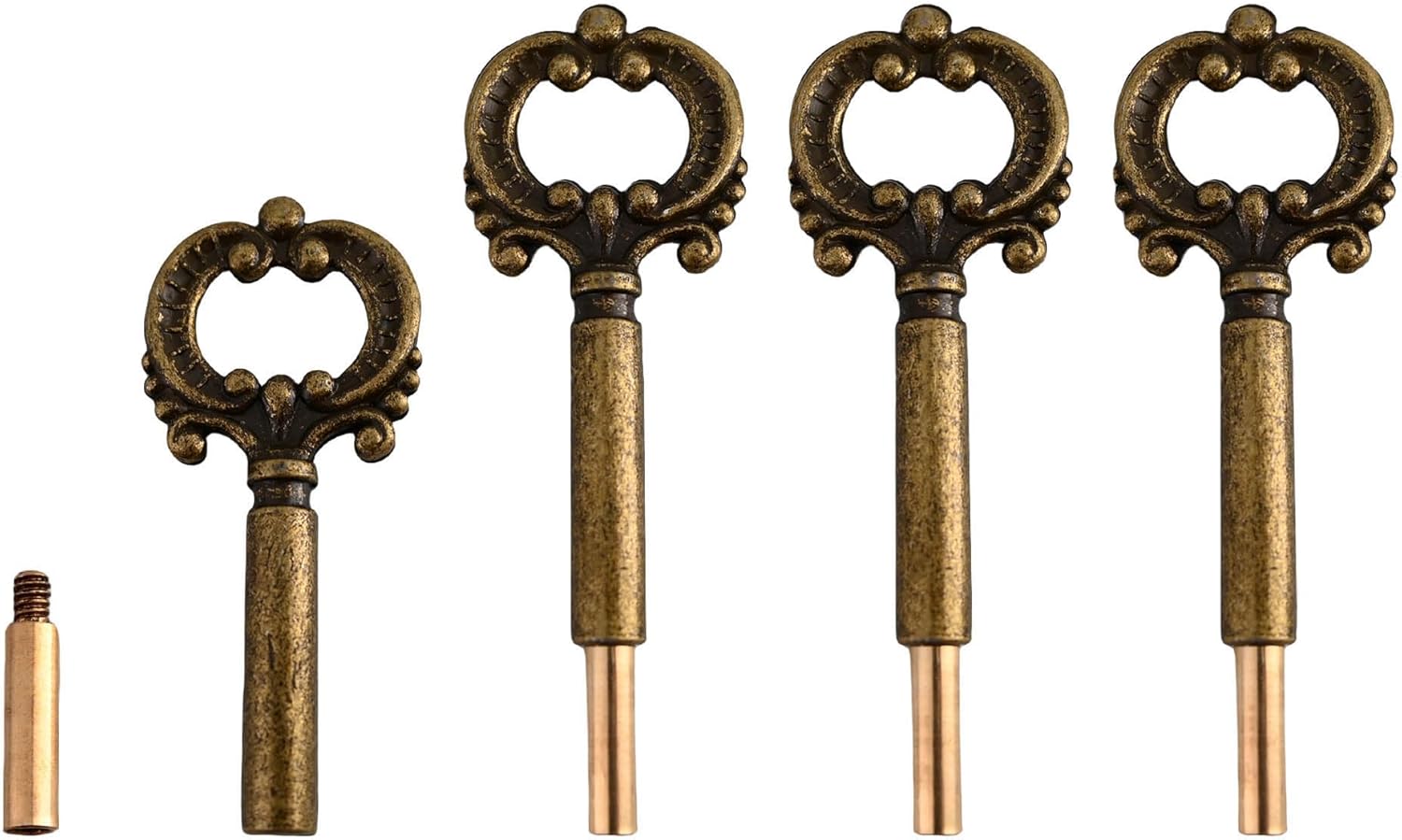 Aplstar 4 Pack Lamp Turn Knob, Antique Brass On/Off Replacement Lamp ...