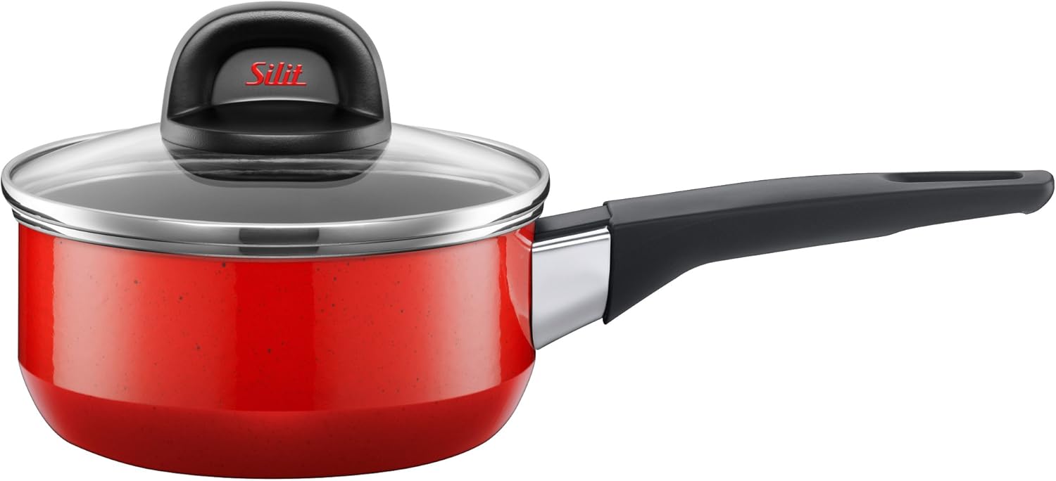 Amazon.com: Silit 2104296980 Silargan Functional Ceramic Saucepan, Rojo ...