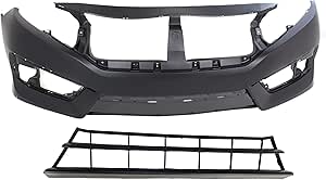 Amazon.com: Garage-Pro Front Bumper Cover Kit Compatible with 2016-2018 ...