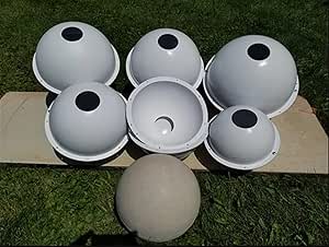 Amazon.com: Sphere Molds/ Atlas Stone Molds (10" inches) : Patio, Lawn ...