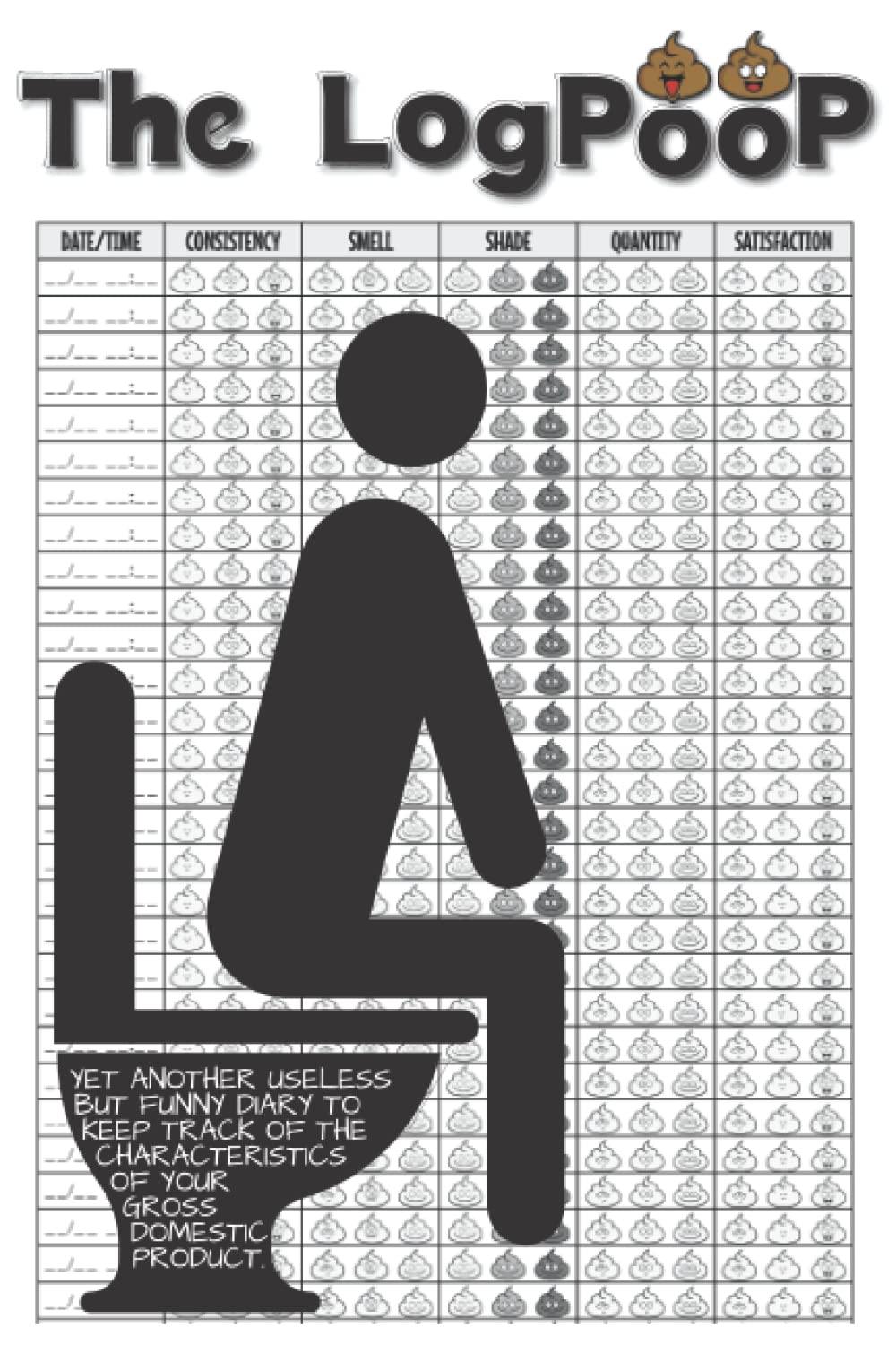 Buy The LogPoop: Your Poop, Bowel Movement, Stool Tracker Journal ...