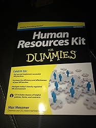 Human Resources Kit for Dummies: 9781118422892: Human Resources Books ...