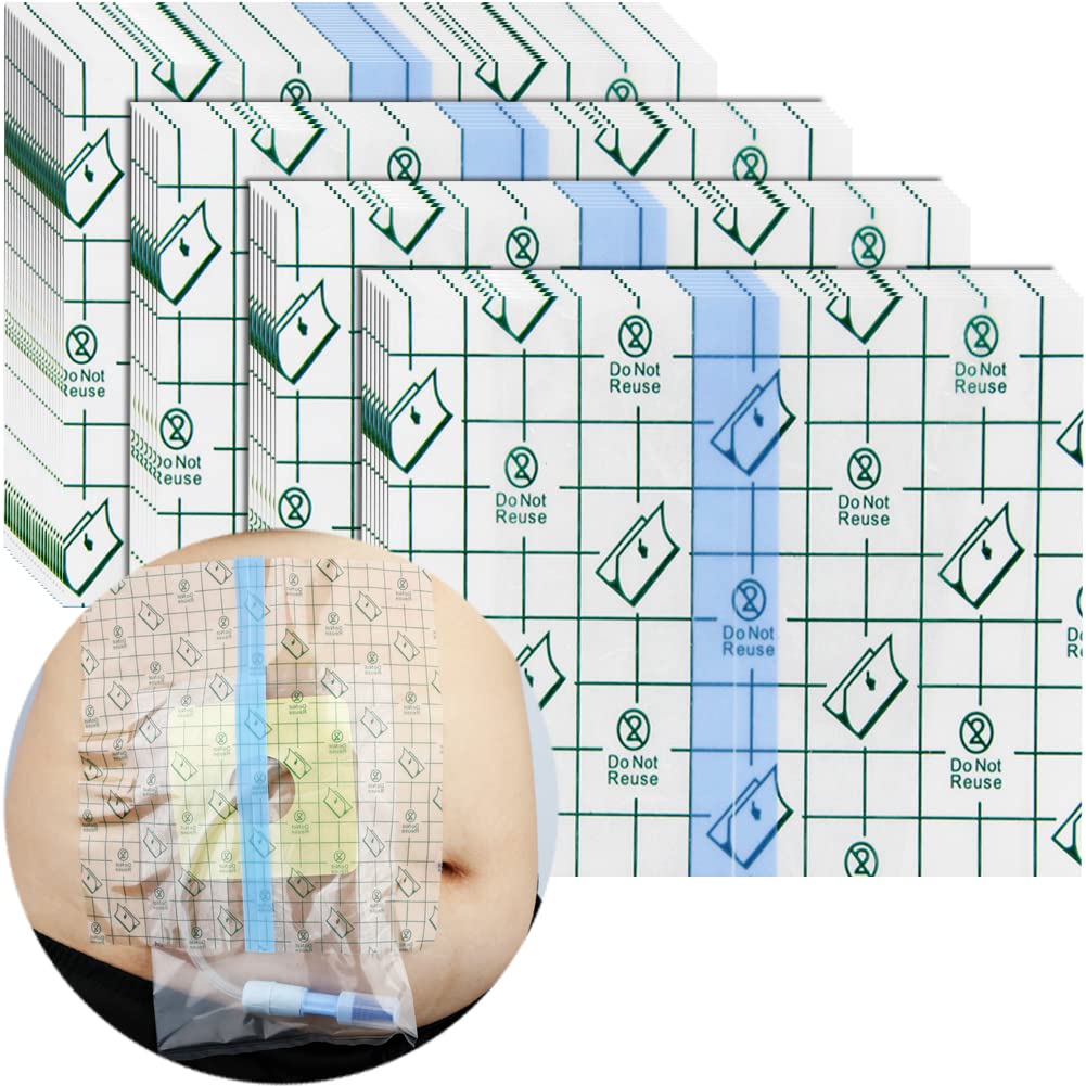 Buy 25 Pcs Waterproof Dialysis Port Shower Cover 8" x 8" PD Catheter ...