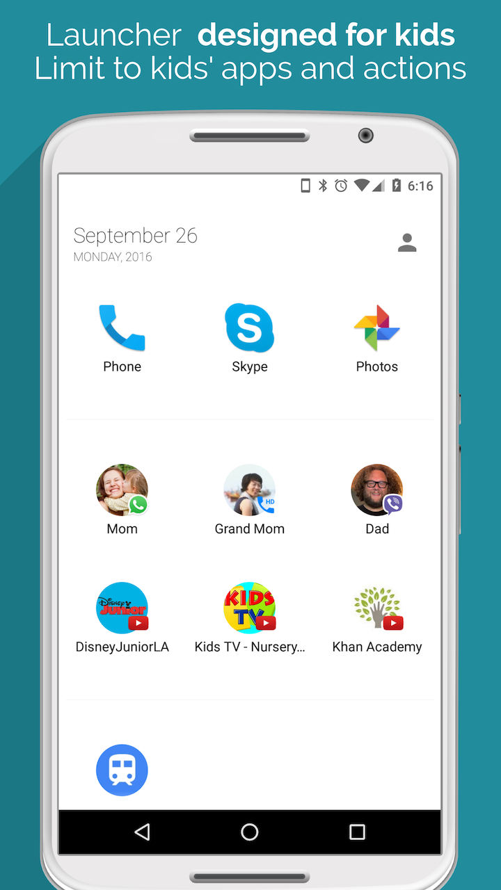 Luna Launcher - turns your Android phone into a kid-friendly device ...