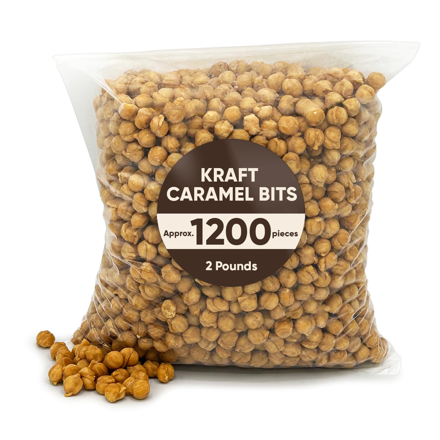 Amazon.com : Caramel Bits Candy Melts - Bulk Candy 2 Pounds Approx 1200 ...