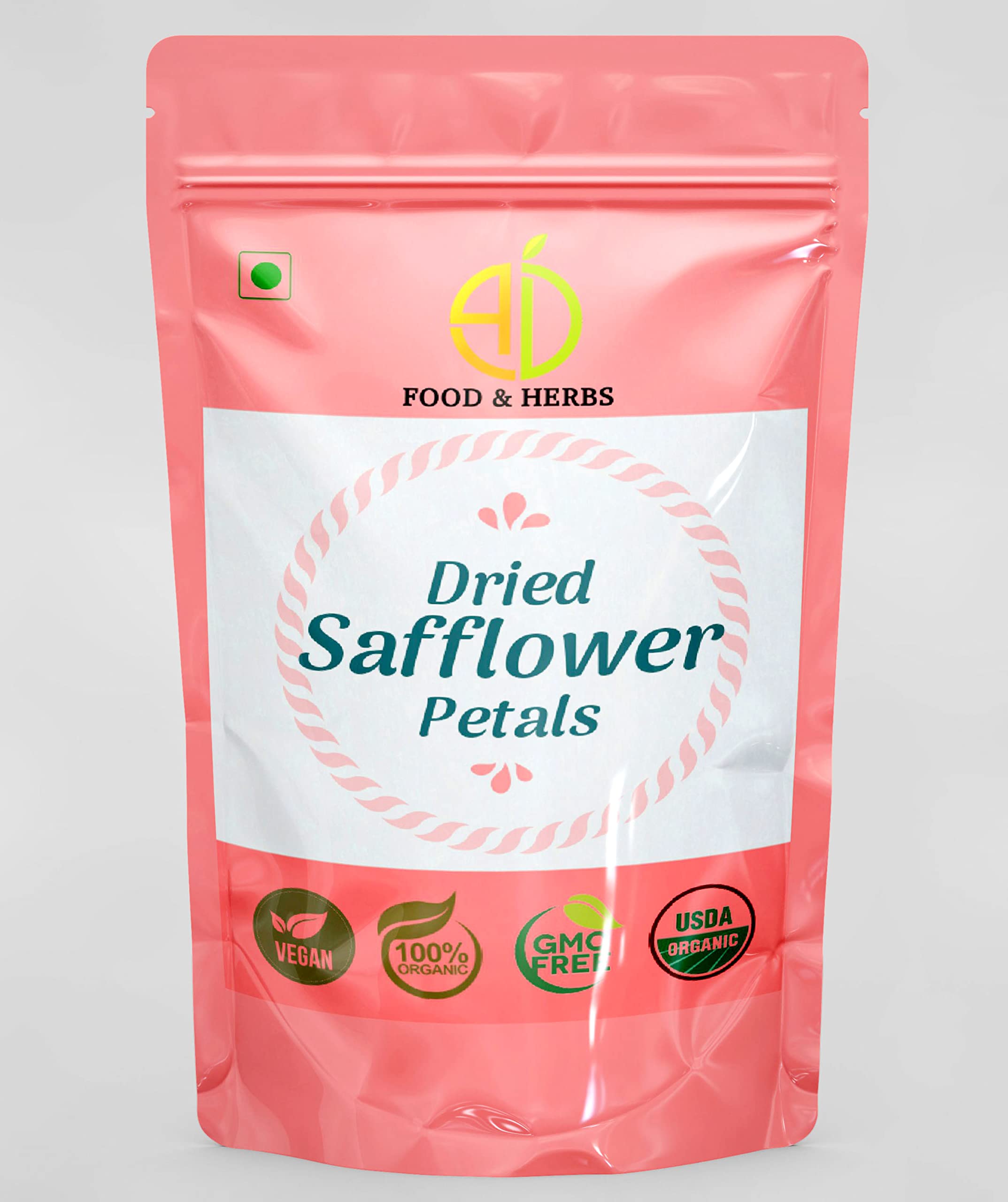 A D Food And Herbs Organic Dried Safflower Petals Kusum | Desertcart ...