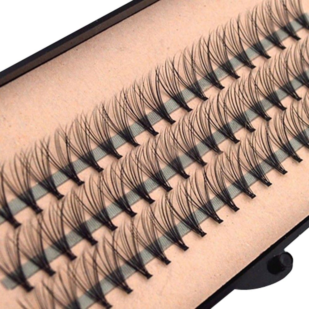 Amazon.com: Professional Makeup Individual Cluster Eye Lashes Grafting ...
